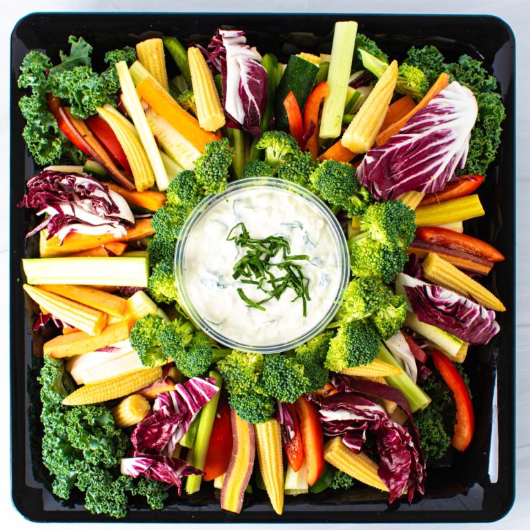 Vegetable Crudités Platter - Kirk Market